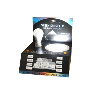 China Retail lamp bulb Display Stands lighting counter top on Global ...