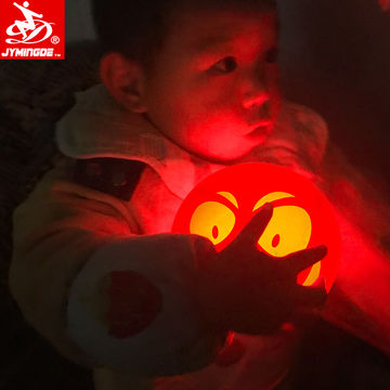China Glow playground ball,5inch,Luminous rubber kickball,glow in the ...