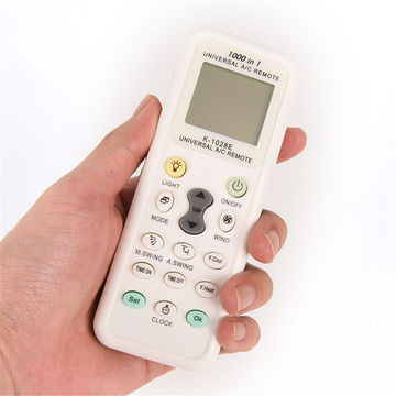 China K-1028E Universal A/C Digital LCD Air Conditioner Remote ...