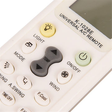 China K-1028E Universal A/C Digital LCD Air Conditioner Remote ...