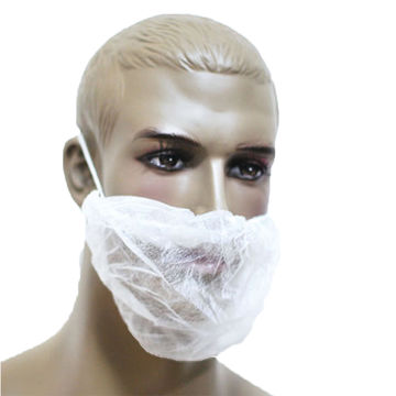 China Disposable Polypropylene Beard Restraint Beard Cover For Food ...