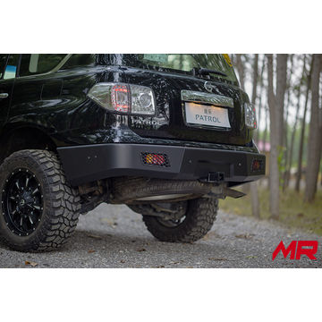 China New Design Rear Bumper For Nissan Patrol Y62 on Global Sources ...