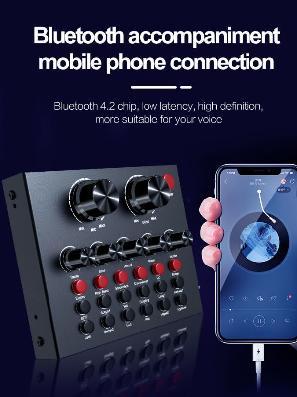 China Live studio audio interface v8 v9 f8 USB sound card studio ...