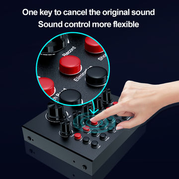 China Live studio audio interface v8 v9 f8 USB sound card studio ...