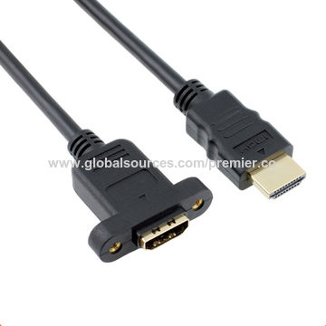 China HDMI Extension Cable with Panel Mounts on Global Sources,HDMI ...
