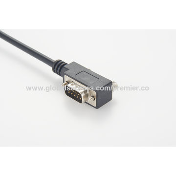 China IDC Ribbon Cable DB9 Male to DB9 Female 2.54 mm Pitch on Global ...