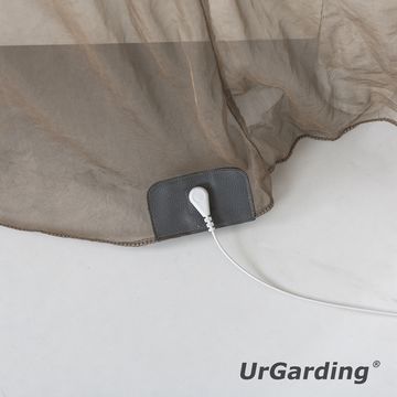 China Pyramid dome silver coated mesh electromagnetic protection EMF ...