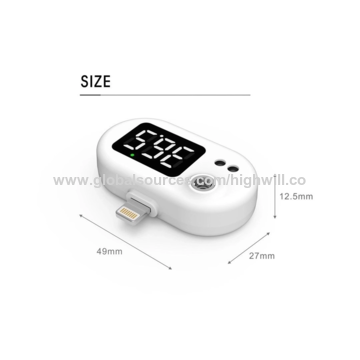 China New Thermometer connect mobile phone app display temperature ...