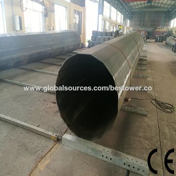China Hot Galvanized Tubular Steel Tower,Wind Tower,Wind Power Flanges ...