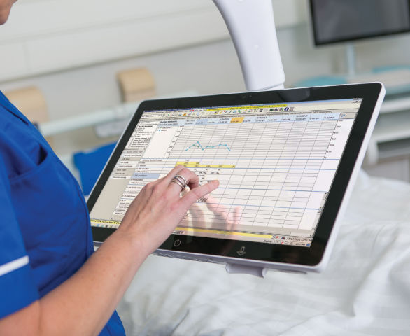 China Antibacterial Hospital bedside Infotainment terminal Android high ...