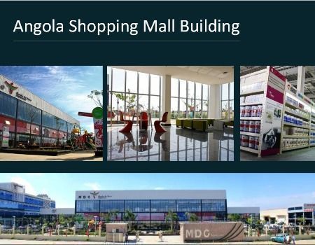 China Prefabricated steel structure building prefab shopping mall on ...