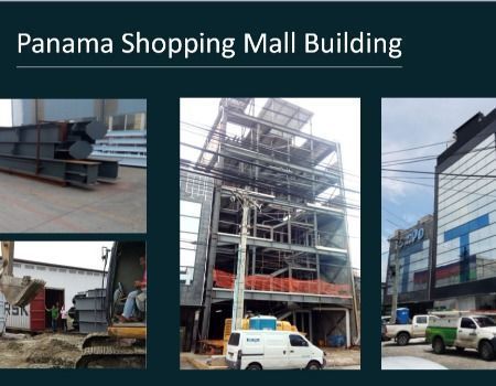 China Prefabricated steel structure building prefab shopping mall on ...