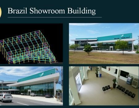China Prefabricated steel structure building prefab shopping mall on ...