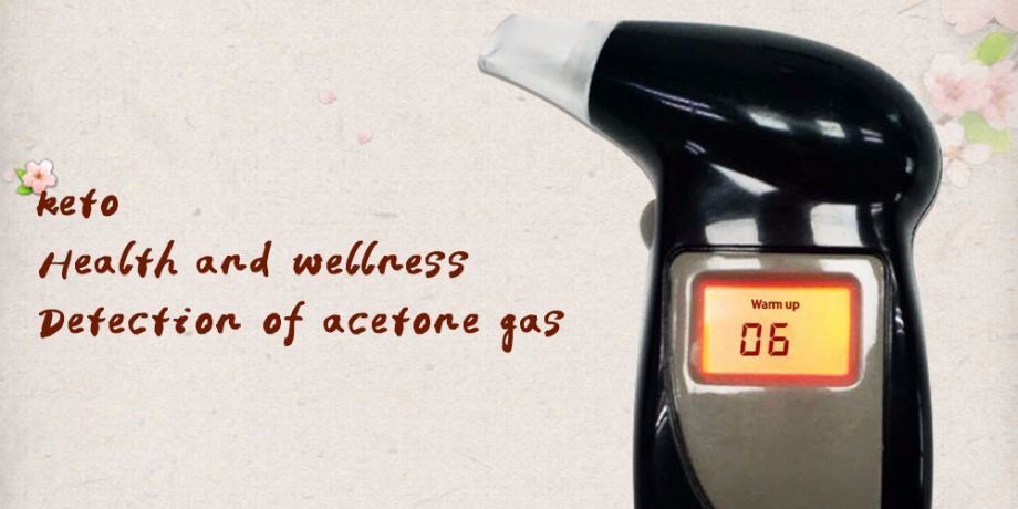 China Red LCD display digital breath AHKUCI ketone tester analyzer ...