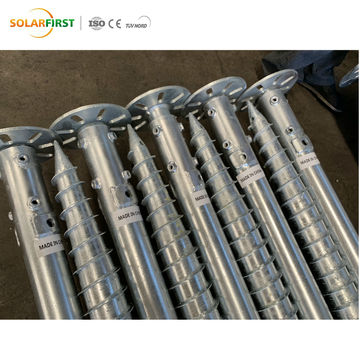 China Ground screw pile for ground mounting system on Global Sources ...