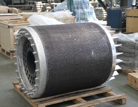 China Tailor Cast Aluminum Rotor for Induction Motor and Permanent ...