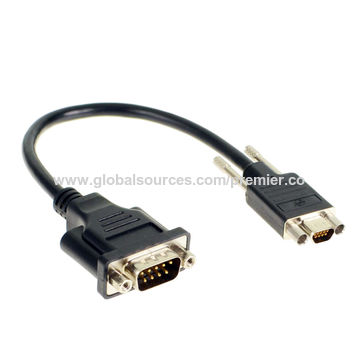China Micro-DB9 Male to DB9 Female Serial Cable 25-Foot on Global ...