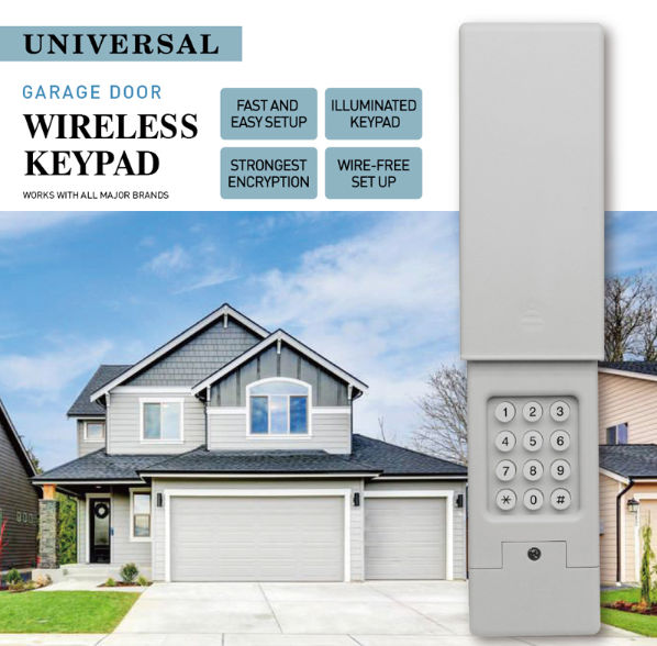 USA Indoor opener wireless garage door Remote Control keypad, universal ...