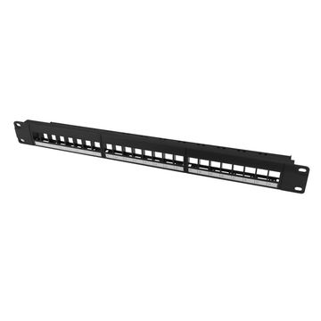 China UTP Blank Patch Panel Unshielded With Transparent Lable on Global ...