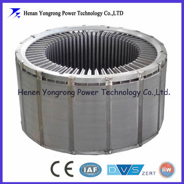 China Motor stator rotor silicon steel laminated iron core on Global ...
