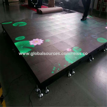 China High Quality Nightclub Disco Interactive LED Dance Floor LED ...