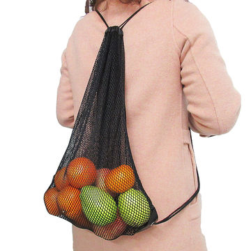 China Heavy Duty Mesh Drawstring Bag Cheap Promotional Practical ...