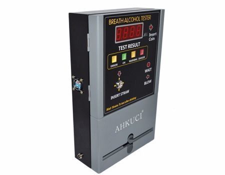 China AHKUCI hot selling Coin Operated Alcohol Breath Tester ...