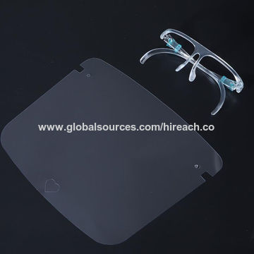 China Customized Logo Protective frame Face shields For Protection Use ...