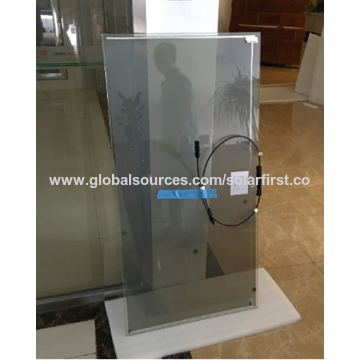 China Transparent CdTe Thin Film Glass Solar Panel on Global Sources ...