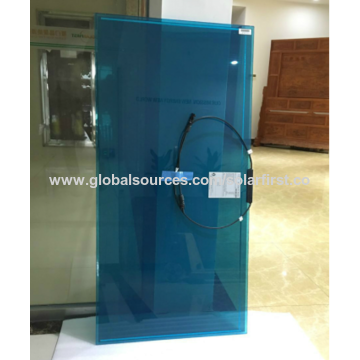 China Transparent CdTe Thin Film Glass Solar Panel on Global Sources ...