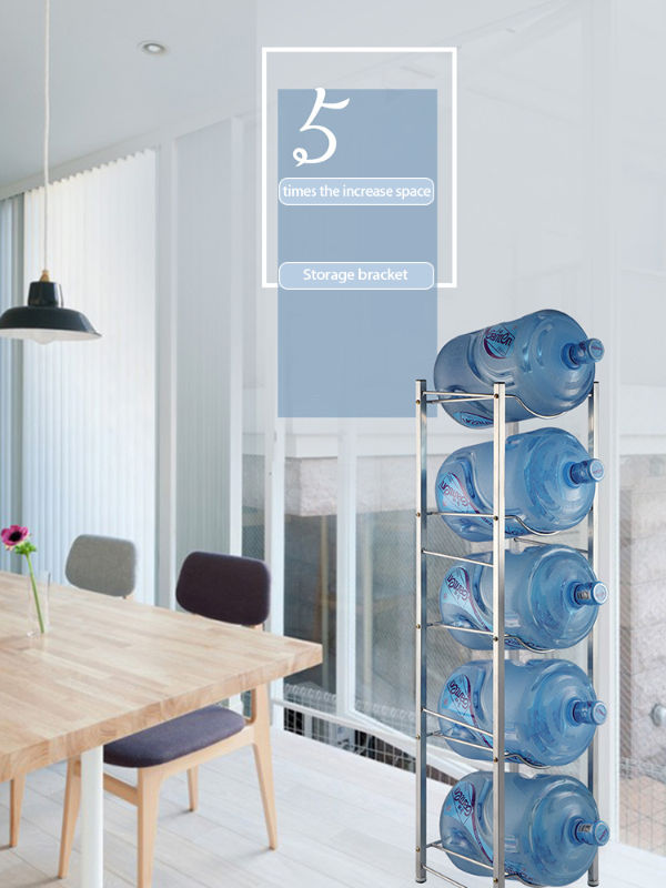 Hot sell China factory water rack 5 gallon bottle stand holder 2 3 4 ...