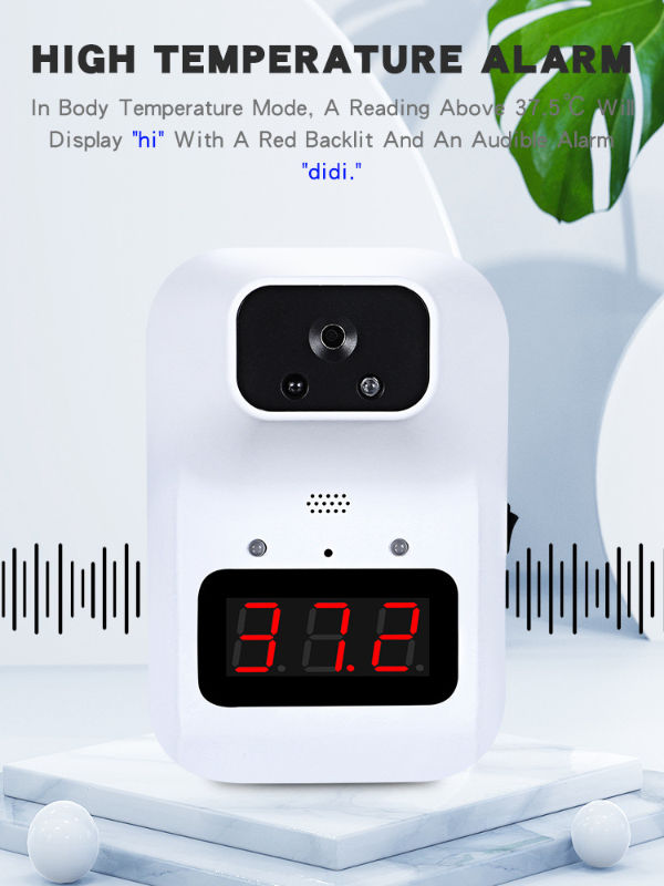 New Upgrade K3 Plus Wall Mounted Smart Thermometer with 13 Languages ...