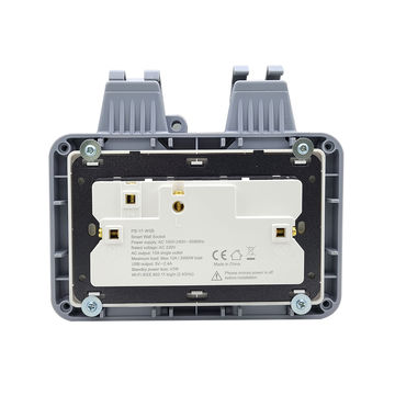 China Smart wifi waterproof socket, IP66 Outdoor Smart Outlet Plug WiFi ...