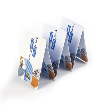 China Customized Printed Fanfold UHF Printable Paper Ticket For Event ...