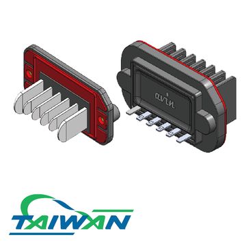 Taiwan Power and signal combined waterproof battery connector, e ...
