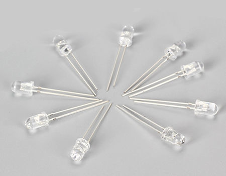 China Through Hole Type 3mm 5mm round ir LED 760 nm DIP package ...