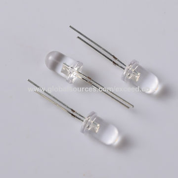 China Through Hole Type 3mm 5mm round ir LED 760 nm DIP package ...