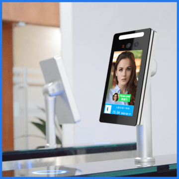 China 7 inch gate type face recognition access control machine ...