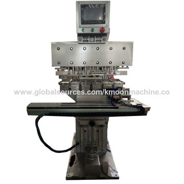 China Six-color servo rotary pad printer with shuttle on Global Sources ...