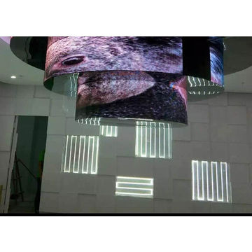 China Ultra-thin Super Light HD P4 Flexible Soft LED Display foldable ...