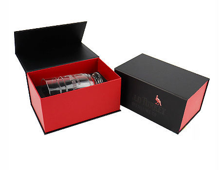 China Carton Black Rigid Flat Luxury Magnetic Folding Storage display ...