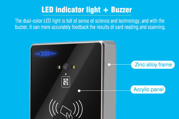 Door Controller 2D Qr Code Auto Scanner+ RFID IC Barcode Kiosk Hm30-IC ...