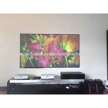 China Edgeless Frame Screen, Ambient Light Black Diamond Projection ...