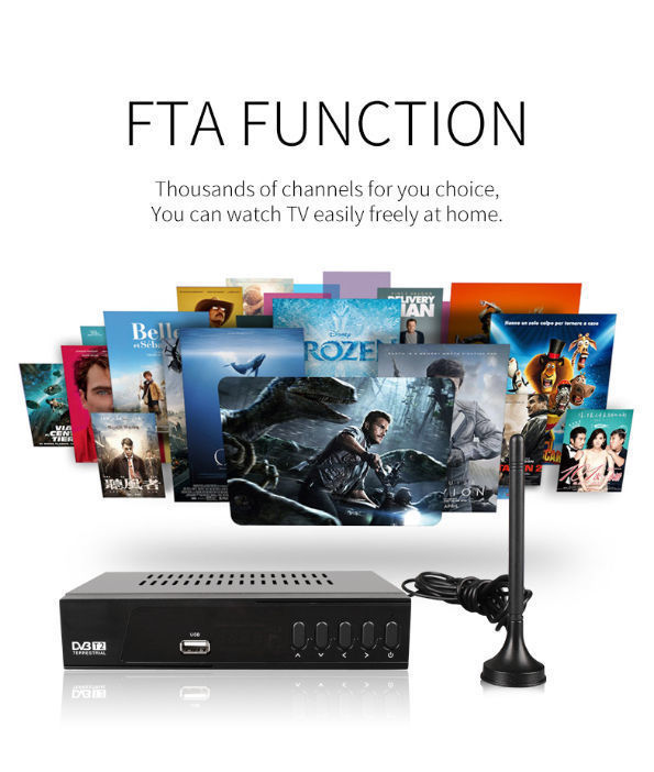 China Hengli Digital DVB-T2 TV Tuner H.264 TNT-T2 TV Decoder Set Top ...