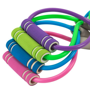 China Figure 8 Resistance Band,Yoga Workout 8-shaped Word Type ...