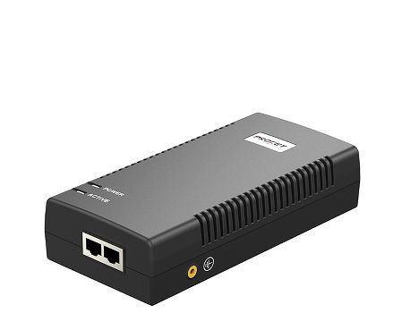 China PROCET Single Port PoE Midspan Injector 90 watts Power With 6KV ...