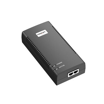 China PROCET Single Port PoE Midspan Injector 90 watts Power With 6KV ...