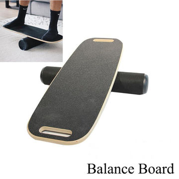 China Eco friendly abdominal muscles yoga game fitness standing wooden ...