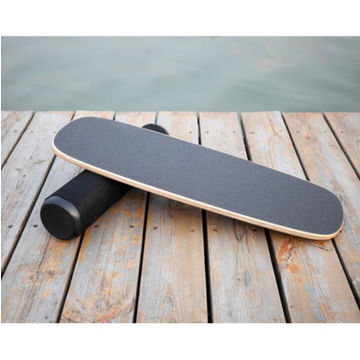 China Hot Sale Customized One Wheel Fitness Wood Balance Board on ...
