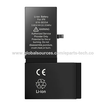 China 2716mAh Battery Replacement Compatible with iPX on Global Sources ...